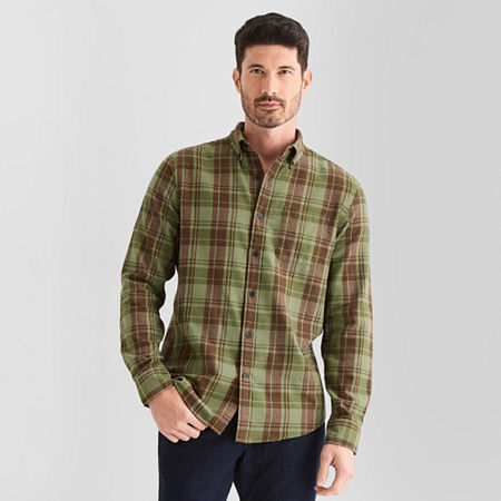 Click here for St. Johns Bay Mens Long Sleeve Classic Fit Flannel... prices