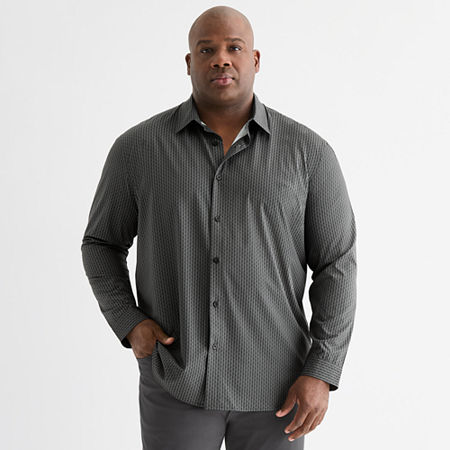 Click here for Stylus Mens Long Sleeve Regular Fit Big and Tall B... prices