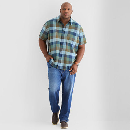 Click here for mutual weave Mens Short Sleeve Classic Fit Big and... prices
