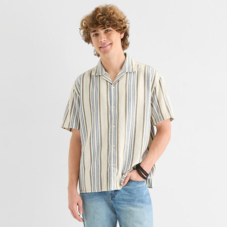 Click here for Arizona Mens Short Sleeve Relaxed Fit Button-Down... prices