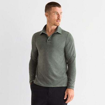 Click here for Stylus Mens Regular Fit Long Sleeve Polo Shirt  La... prices