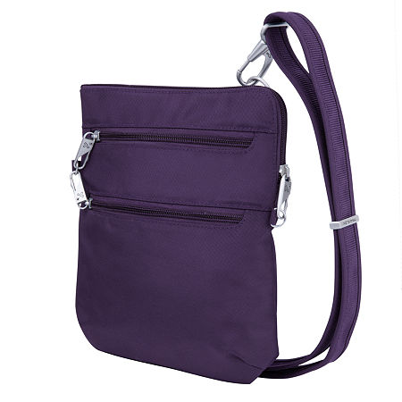 Click here for Travelon Anti-Theft Classic Slim Double Zip Crossb... prices