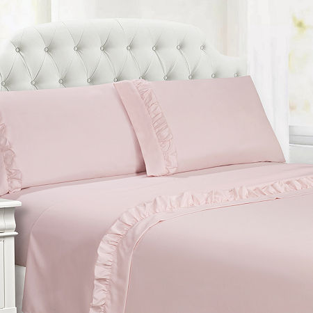 Click here for Swift Home Ultra Glam Soft Ruffle Hem Deep Pocket... prices