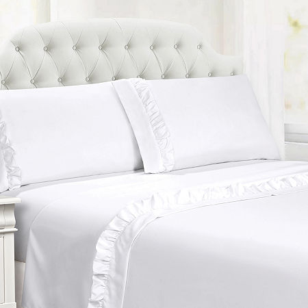 Click here for Swift Home Ultra Glam Soft Ruffle Hem Deep Pocket... prices