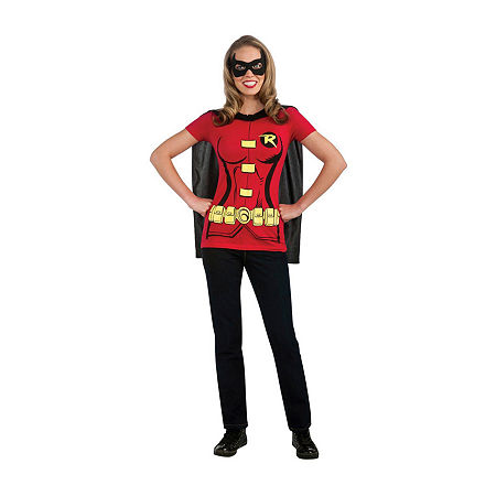 Click here for Womens T-Shirt DC Comics Robin 3-pc. Costume  Larg... prices