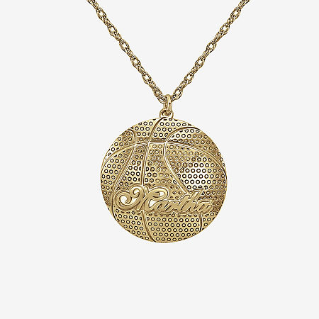 Click here for Womens 24K Gold Over Silver 18 Inch Pendant Neckla... prices