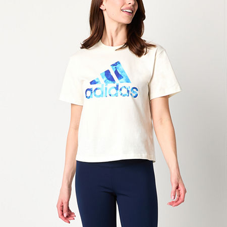 Click here for adidas Womens Crew Neck Short Sleeve Active T-Shir... prices