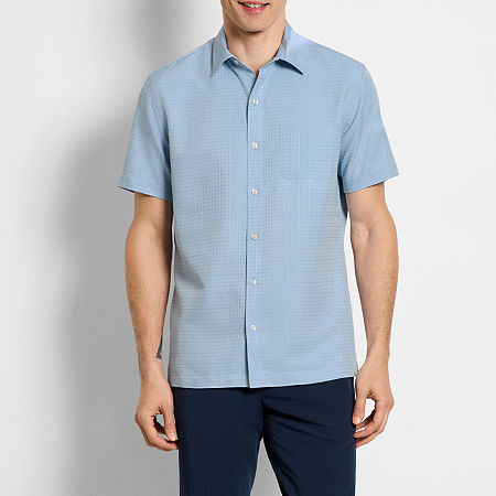 Click here for Van Heusen Weekend Mens Short Sleeve Regular Fit B... prices