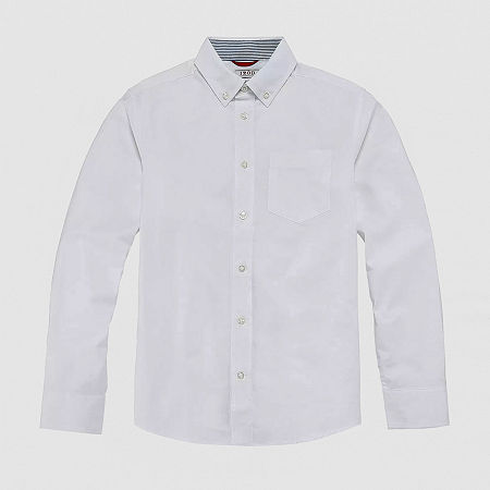 Click here for IZOD Little & Big Boys Button Down Collar Long Sle... prices