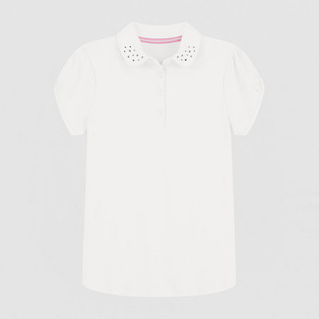 Click here for IZOD Little & Big Girls Short Sleeve Stretch Polo... prices
