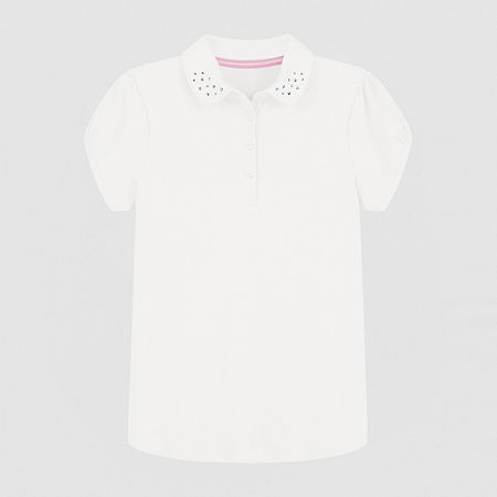 Click here for IZOD Little & Big Girls Short Sleeve Stretch Polo... prices