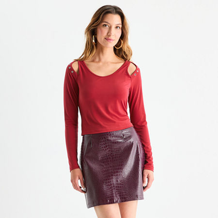 Click here for Bold Elements Womens V Neck Long Sleeve Blouse  X-... prices