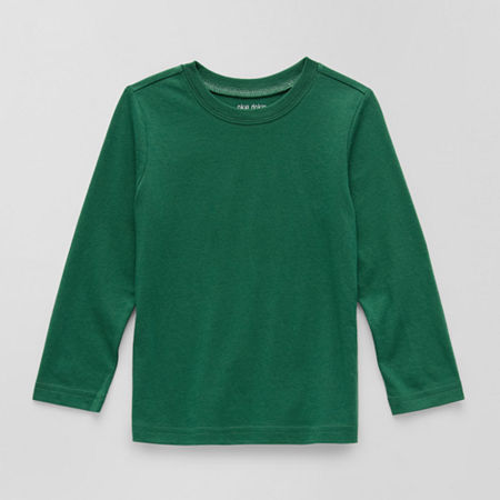 Click here for Okie Dokie Toddler & Little Boys Crew Neck Long Sl... prices