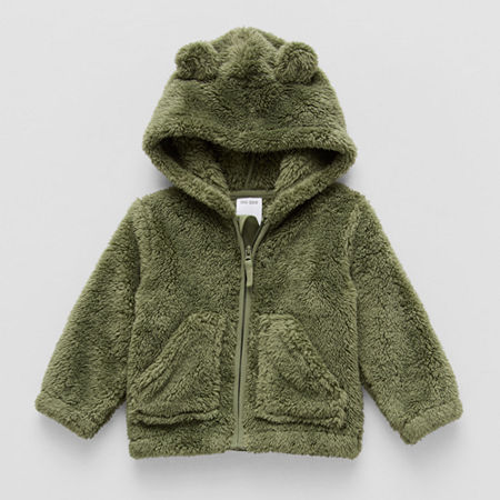 Click here for Okie Dokie Sherpa Baby Boys Midweight Jacket  18 M... prices
