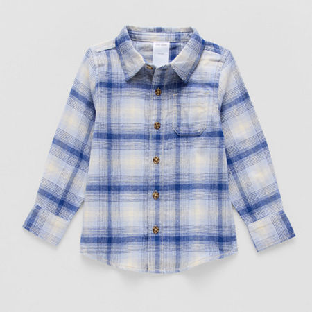 Click here for Okie Dokie Toddler & Little Boys Long Sleeve Regul... prices