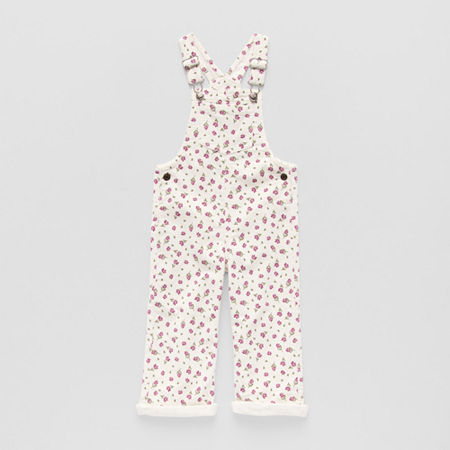 Click here for Okie Dokie Toddler & Little Girls Overalls  4t  Wh... prices