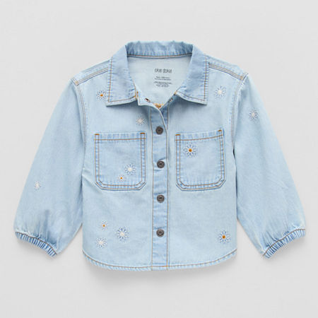 Click here for Okie Dokie Girls Denim Heavyweight Shirt Jacket  4... prices