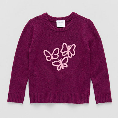 Click here for Okie Dokie Toddler & Little Girls Crew Neck Long S... prices