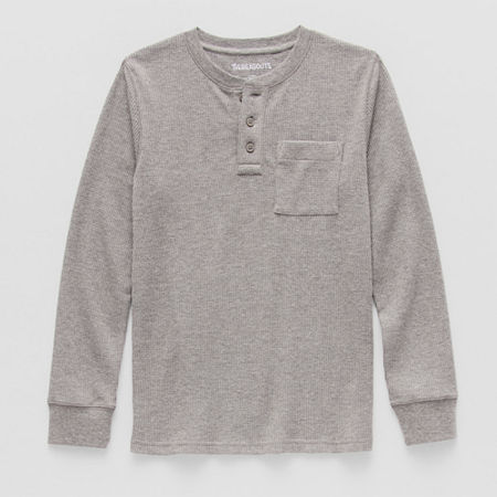 Click here for Thereabouts Little & Big Kid Boys Henley Neck Long... prices