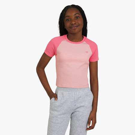 Click here for Girls (7-16) Champion(R) Short Raglan Sleeve Color... prices