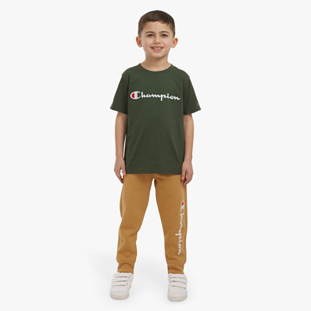 Click here for Champion Little Boys 2-pc. Pant Set  6  Green prices