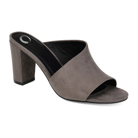Click here for Journee Collection Womens Allea Slip-on Open Toe M... prices
