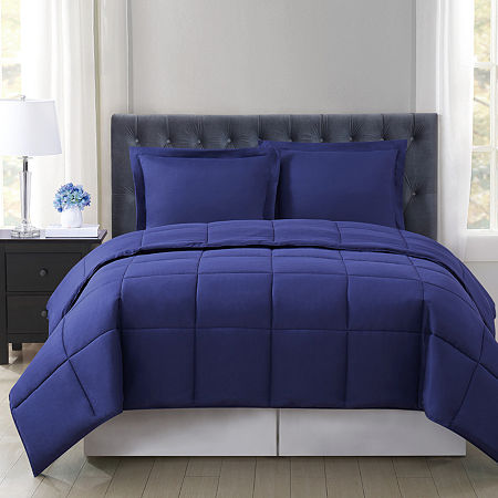 Truly Soft Everyday Solid 2-Pc. Comforter Set  Twin Xl - Navy