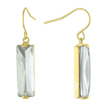 Click here for Sparkle Allure Womens Crystal 24K Gold Over Brass... prices