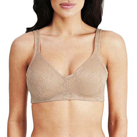 Click here for Dominique Jolie Wireless Jacquard Minimizer Bra -... prices