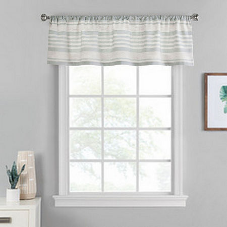 Click here for Vue Vinstra Rod Pocket Tailored Valance  One Size... prices