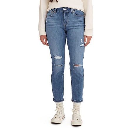 Click here for Levis Womens Mid Rise Relaxed Fit Tapered Leg Boyf... prices