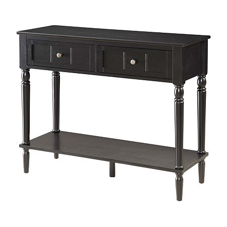 Click here for French Country 2 Drawer Hall Table with Shelf  One... prices