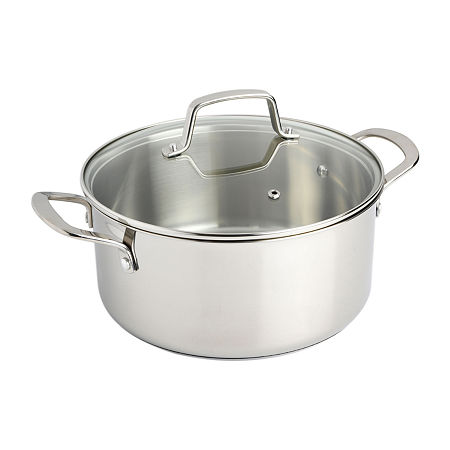 Click here for Martha Stewart Castelle Stainless Steel 5-qt. Dutc... prices