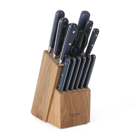Click here for Martha Stewart Triple Rivet 14-pc. Knife Block Set... prices