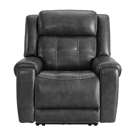 Click here for Dakota Power Leather Recliner  One Size  Black prices