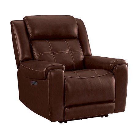 Click here for Dakota Leather Power Recliner  One Size  Brown prices