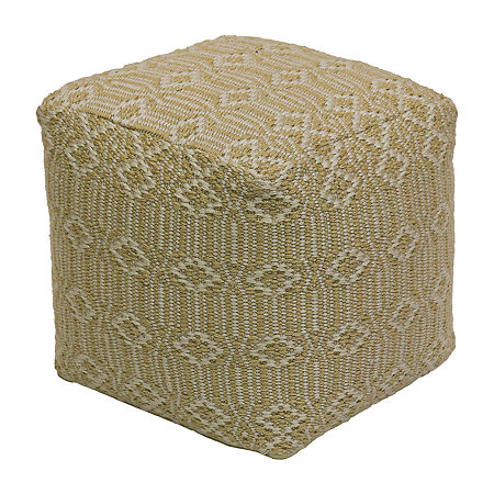 Click here for National Tree Co. Hand Woven Pouf Ottoman Sand Lou... prices