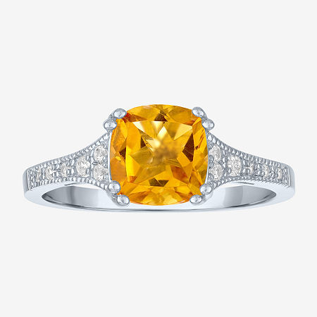 Click here for Gemstone Sterling Silver Cushion Cocktail Ring  6... prices