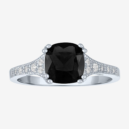 Click here for Gemstone Sterling Silver Cushion Cocktail Ring  7... prices