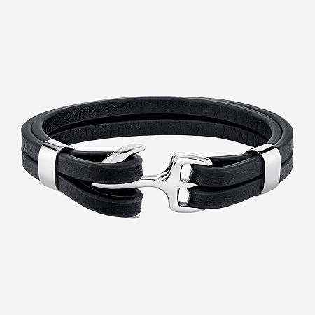 Click here for Mens Stainless Steel Wrap Bracelet  One Size prices