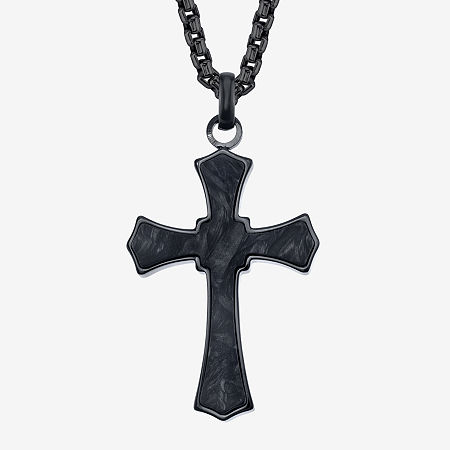 Click here for Mens Stainless Steel 24 Inch Pendant Necklace  One... prices