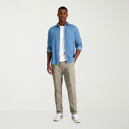 Click here for Haggar Wrinkle Free Performance Khaki Mens Comfort... prices