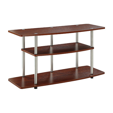 Click here for Zuko 3-Tier Wide TV Stand  One Size  Brown prices