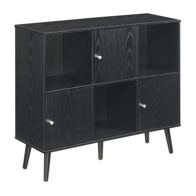Xtra Storage Cube Organizer Sideboard Console Table with 3 Cubbies and ...