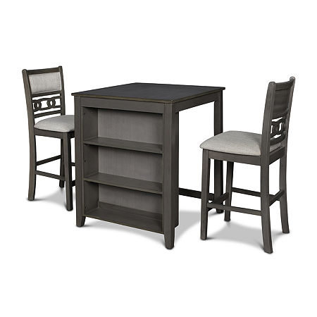 Click here for Gia 3-pc. Bar Set  One Size  Gray prices