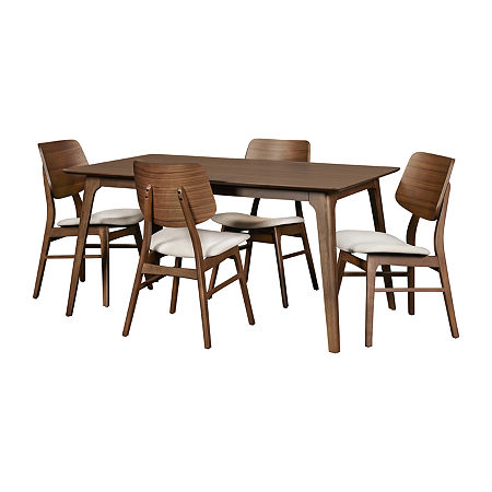 Click here for Oscar 5-pc. Rectangular Dining Set  One Size  Brow... prices