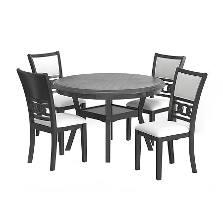 Click here for Gia 5-pc. Rectangular Dining Set  One Size  Gray prices