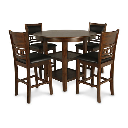 Click here for Gia 5-pc. Counter Height Round Dining Set  One Siz... prices