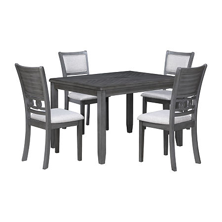 Click here for Gia 5-pc. Rectangular Dining Set  One Size  Gray prices