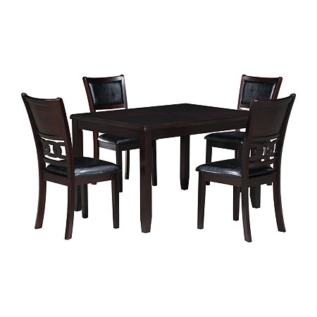 Click here for Gia 5-pc. Rectangular Dining Set  One Size  Black prices